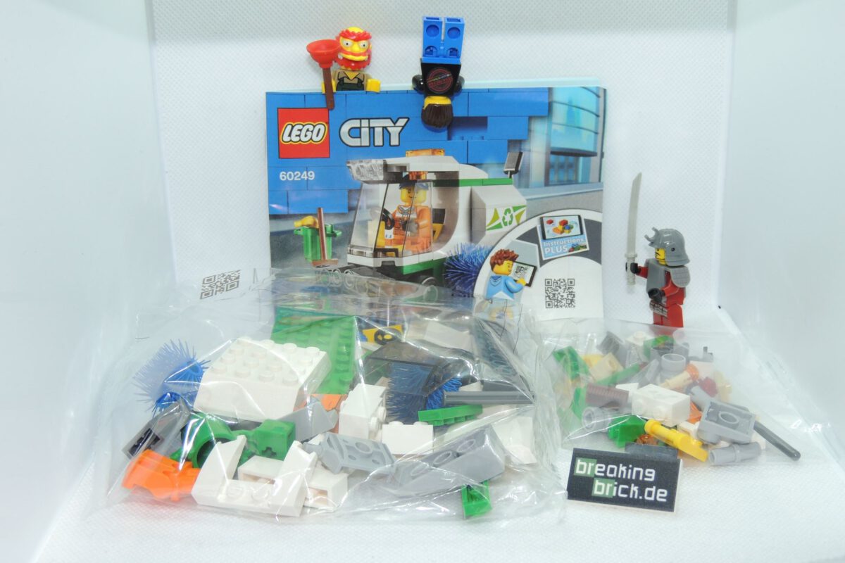 Lego 60249 – Street Sweeper (Straßenkehrmaschine) - Breaking Brick